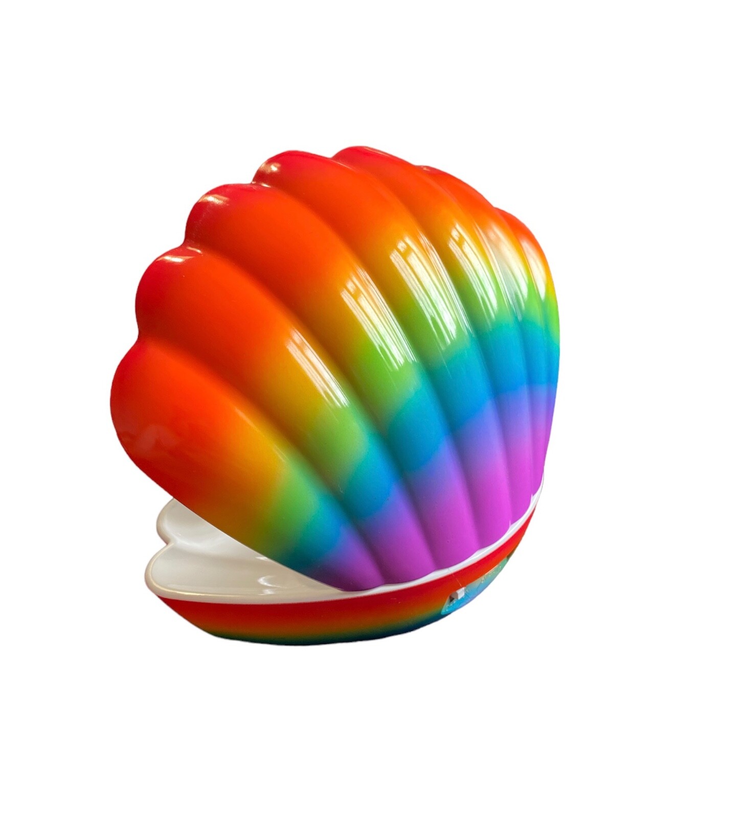 Colour Change Shell Clam Glitter Pearl Mermaid Lamp Light Relaxing 12 ...