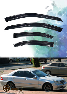 2001-2007 Mercedes-Benz C-Class W203 Rear Window Visors Guard Vent ...
