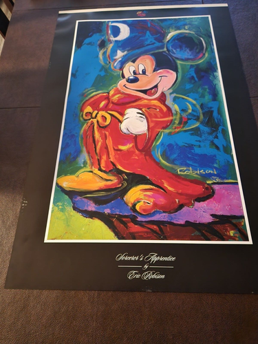 Walt Disneys Sorcerer Apprentice Mickey Mouse 24 x 36 POSTER by Eric ...