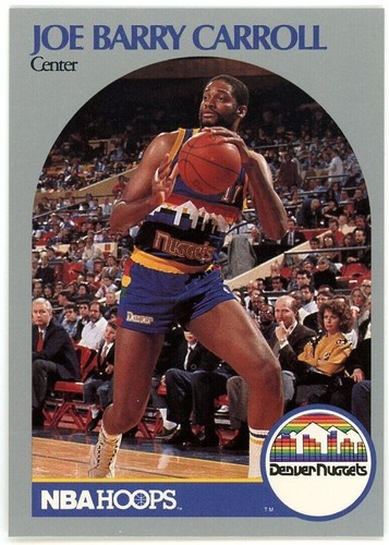 1990 NBA Hoops Joe Barry Carroll Card #92 | eBay