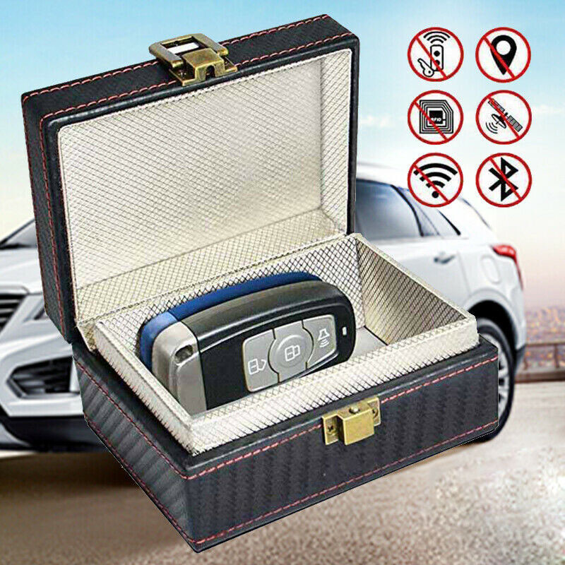 Faraday Box Keyless Car Key Signal Blocker Anti Thief Safe RFID ...