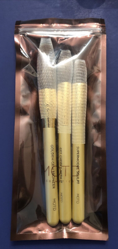 MOTD 3 Gold Brush Set Golden Gem Bronzer, Supermodel Sculpt & Get ...