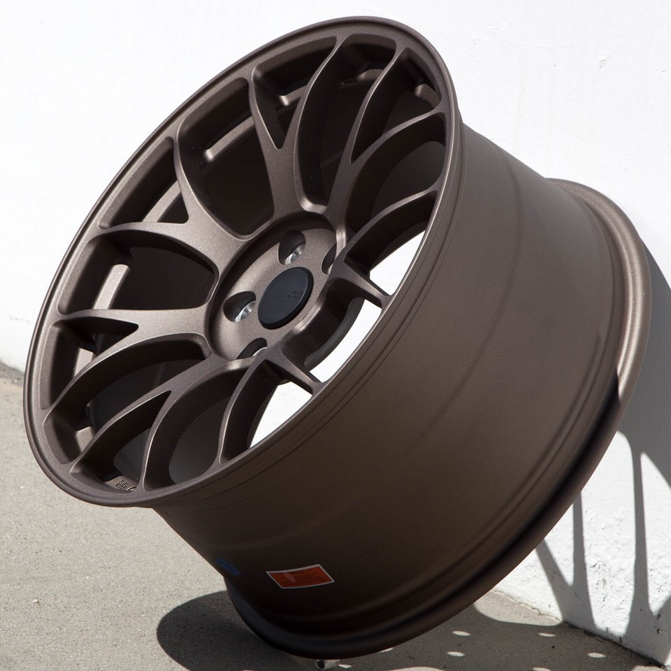 CIRCUIT PERFORMANCE CSF2 18X9.5 5X114.3 +38 MATTE BRONZE WHEELS (SET OF ...