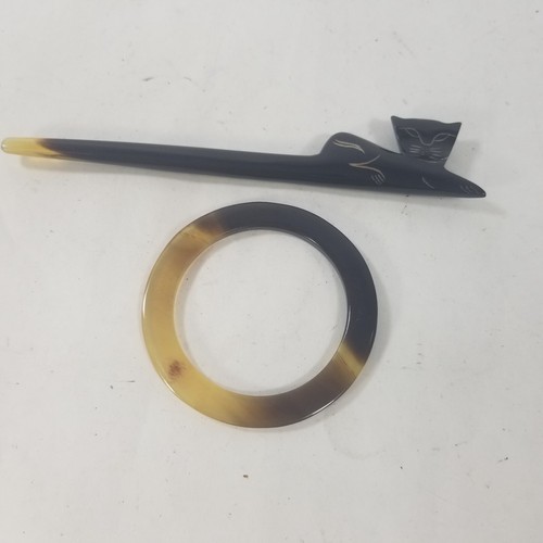 Vintage bakelite cat kitten - Gem