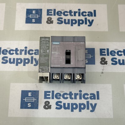 Siemens BQD3100 100 Amp 480Y/277 VAC 3 Pole Type BQD w/ CQDST120 Shunt ...