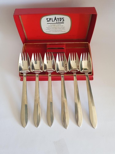 SPLAYDS by McArthur STOKES Pty Ltd. Set 6 Original RED Box Vintage Mid ...