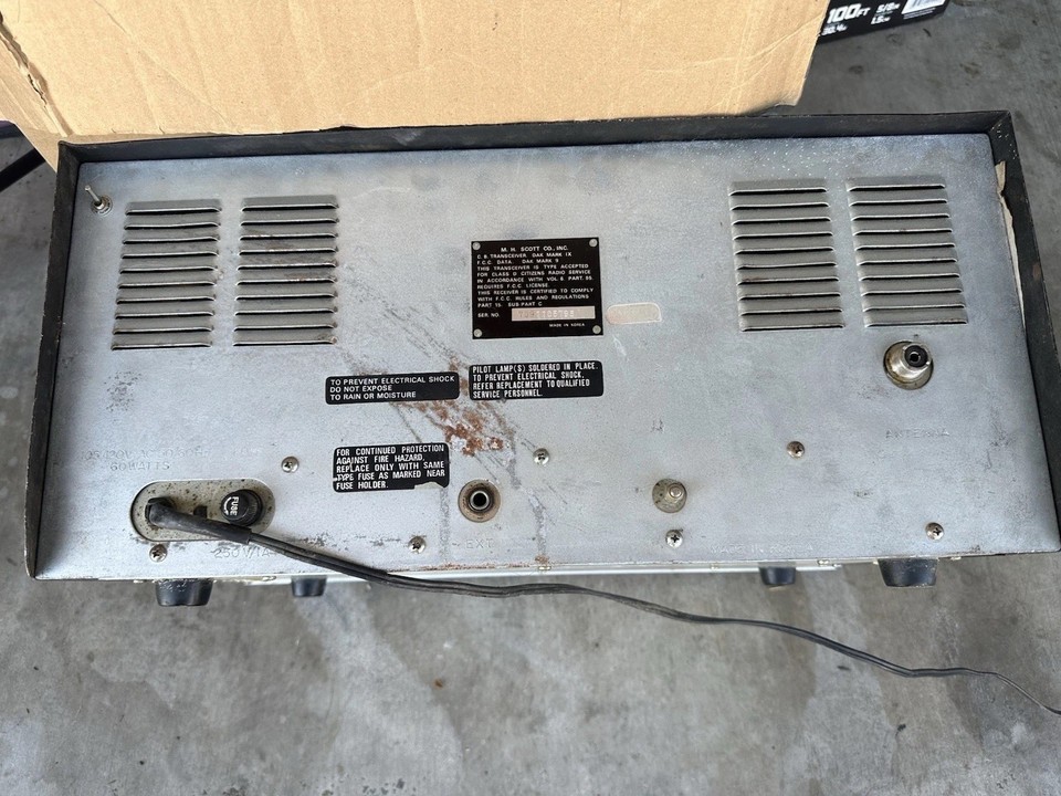 Dak Mark IX (9) CB Radio Telphone. Powers On Untested | eBay