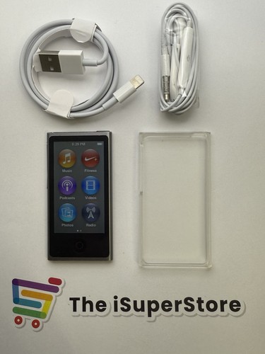 Apple iPod nano 7th Gen Space Gray (16 GB) | Mint Condition 1 Year CPS ...