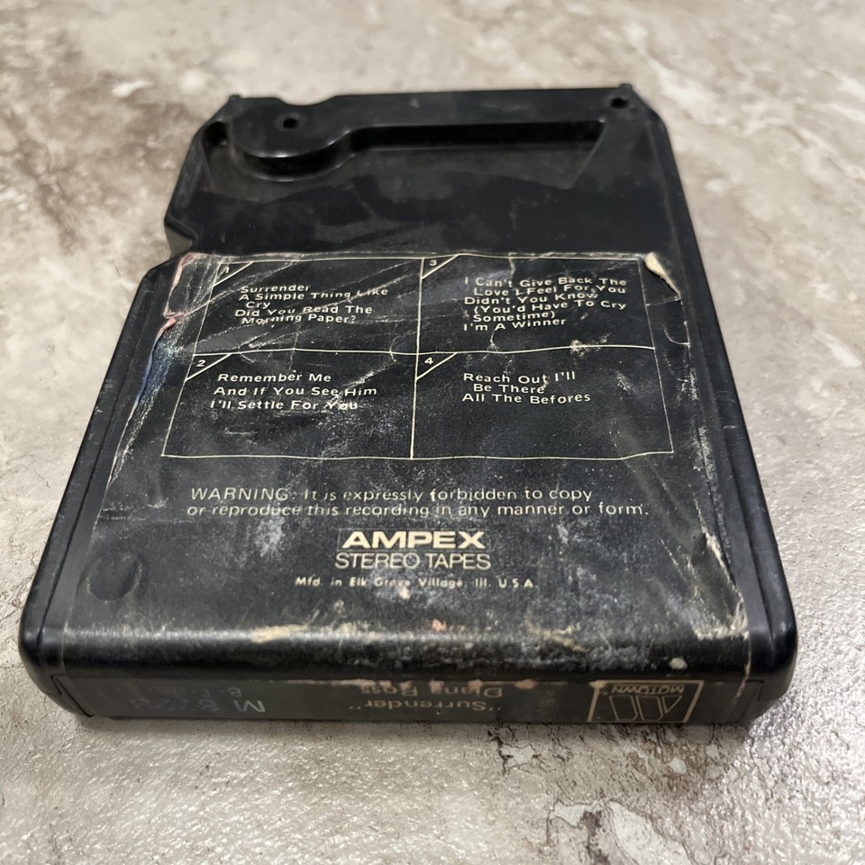 Diana Ross Surrender 8 Track Untested | eBay