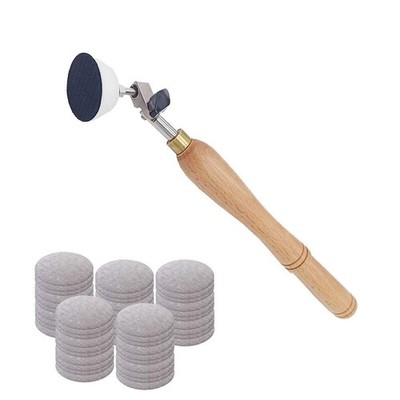 Bowl Sander, Sanding Tool for Woodworking, With 2 Inch Hook and Loop ...