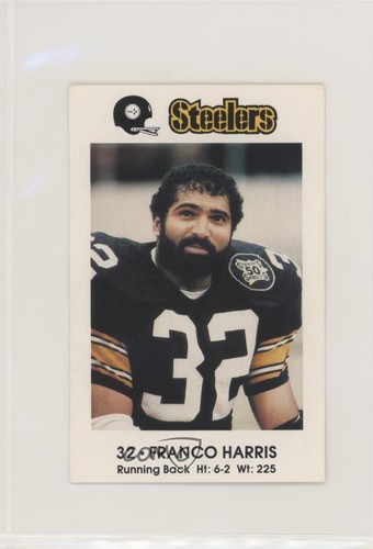 1983 Coca-Cola Pittsburgh Steelers Police Franco Harris HOF | eBay