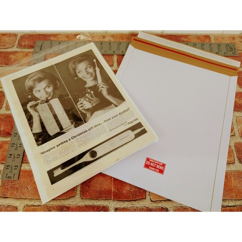 1963 Broxodent by Squibb - Electric Toothbrush - PRINT AD Original Vtg ...