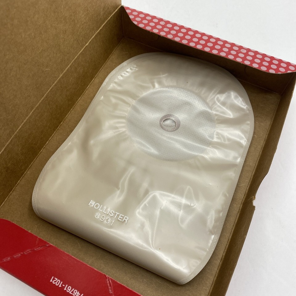 3 Hollister 8931 Premier CeraPlus Ostomy Pouch One-Piece System 2 1/4 ...