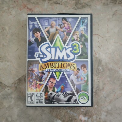 Sims 3 Ambitions Expansion Pack Mac PC EA | eBay