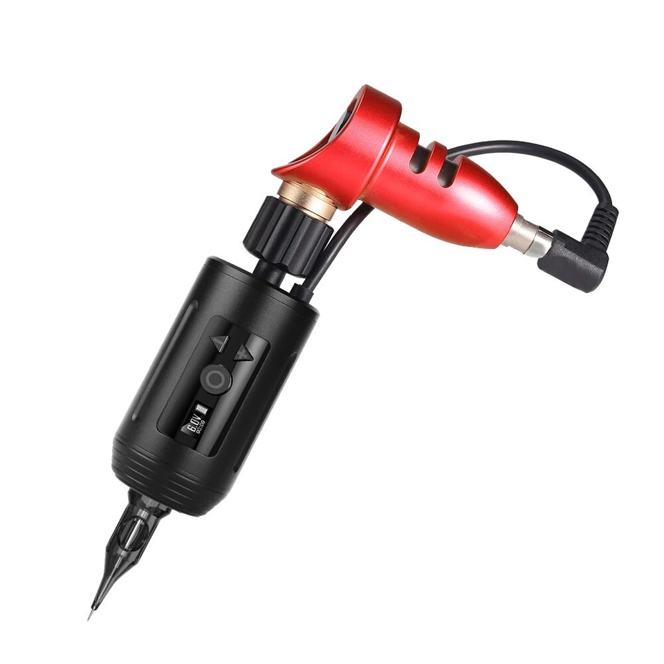 Kiss of Dragon Wireless Power Tattoo Battery Grip Rotary Machine ...