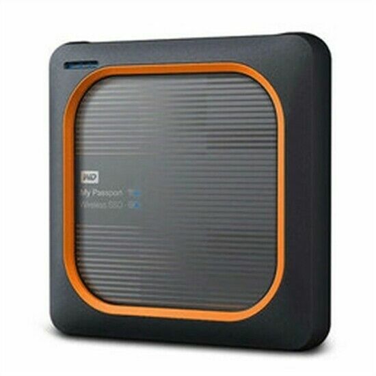 WD WDBAMJ0020BGY-NESN My Passport Wireless SSD 2TB External Hard Drive ...