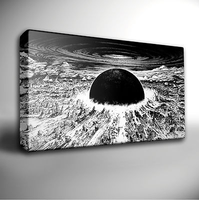 AKIRA EXPLOSION - Canvas Art Picture PREMIUM Quality *Choose your size ...