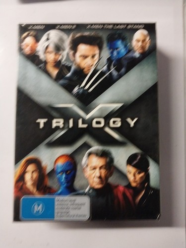 Marvel's X-Men Trilogy 6-Disc 3-Movie DVD Box Set PAL 4 VGC dl146 ...