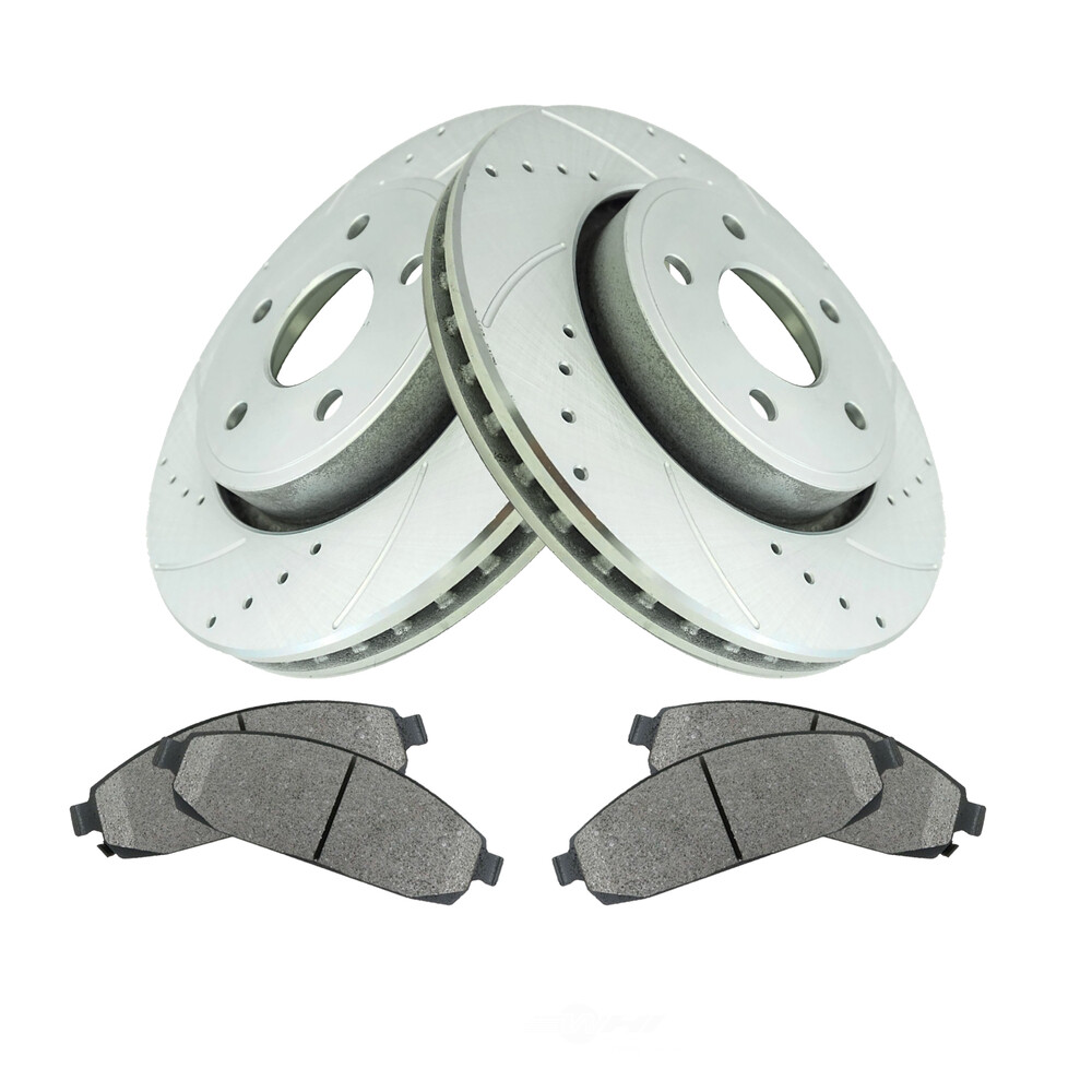 Disc Brake Kit-Laredo TRQ BKA12573 for sale online | eBay