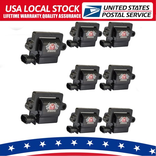 Pack of 8 Ignition Coil 12558693 for Chevy Silverado GMC D581 UF271 ...