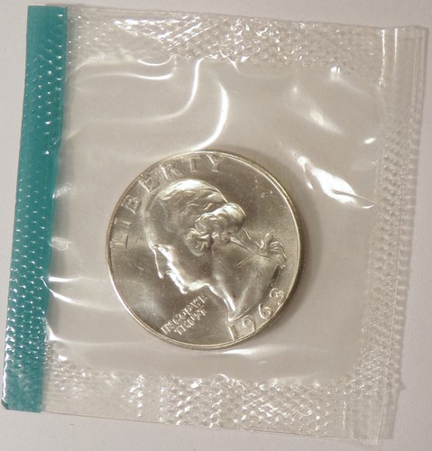 1963 Washington GEM White FS-101 Doubled Die Obverse in Mint Set ...