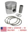 kubota piston with pin & ring set 76mm STD 15221-21110 15221-21050 ...