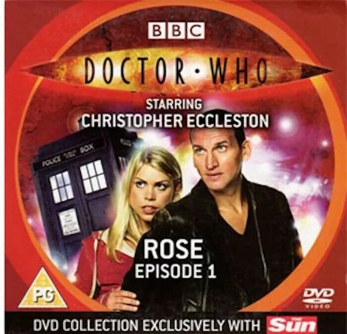 THE SUN promo DVD - DOCTOR WHO - ' ROSE - EPISODE 1 ' - Christopher ...