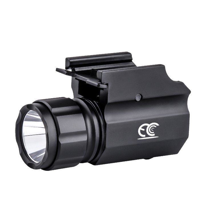 Tactical 2000LM LED Pistol Light Picatinny Rail Mount Flashlight For ...