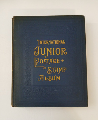 Scott International Junior Stamp Album 1936? Incl Ben Franklin 1c +1300 ...