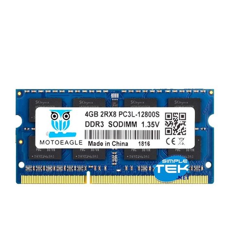 Modul Werkbank RAM Ddr3l 8gb 1600mhz 1.35v Sodimm Pc3-12800 Notebook PC ...