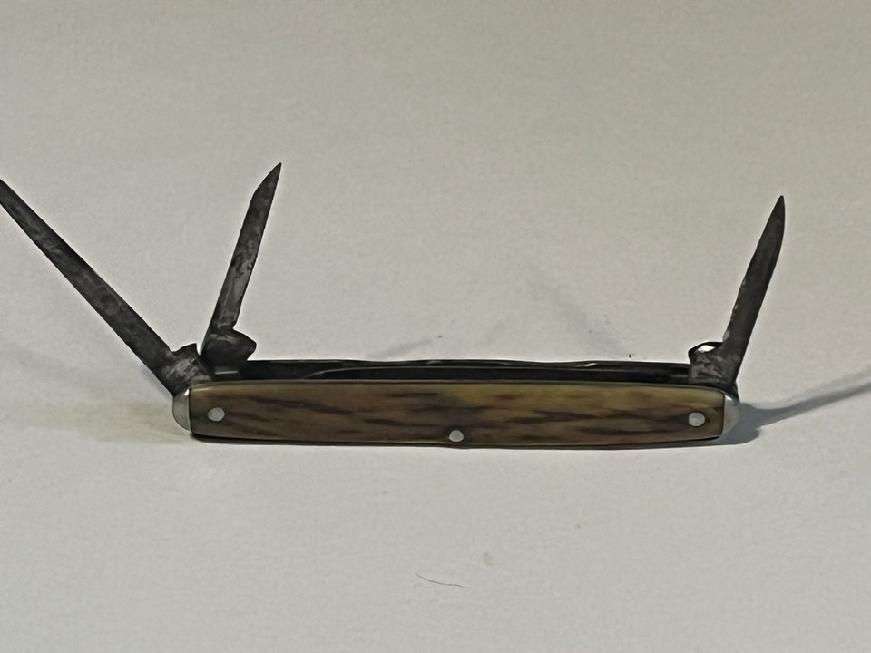 Vintage 3 Blade Old Sharade Pocket Knife Lot 365 | eBay