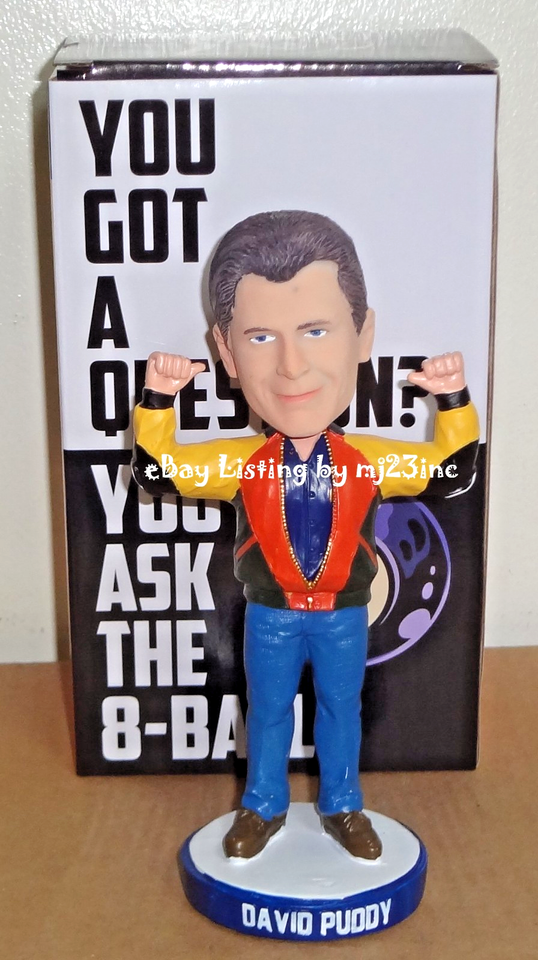 2025 SEINFELD TV 8 BALL JACKET DAVID PUDDY BOBBLEHEAD BROOKLYN CYCLONES ...