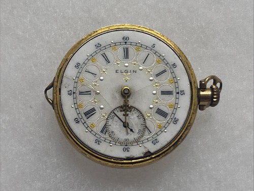 1915 Elgin Model 2 Grade 320 0s 7j Pocket Watch GF Case | eBay