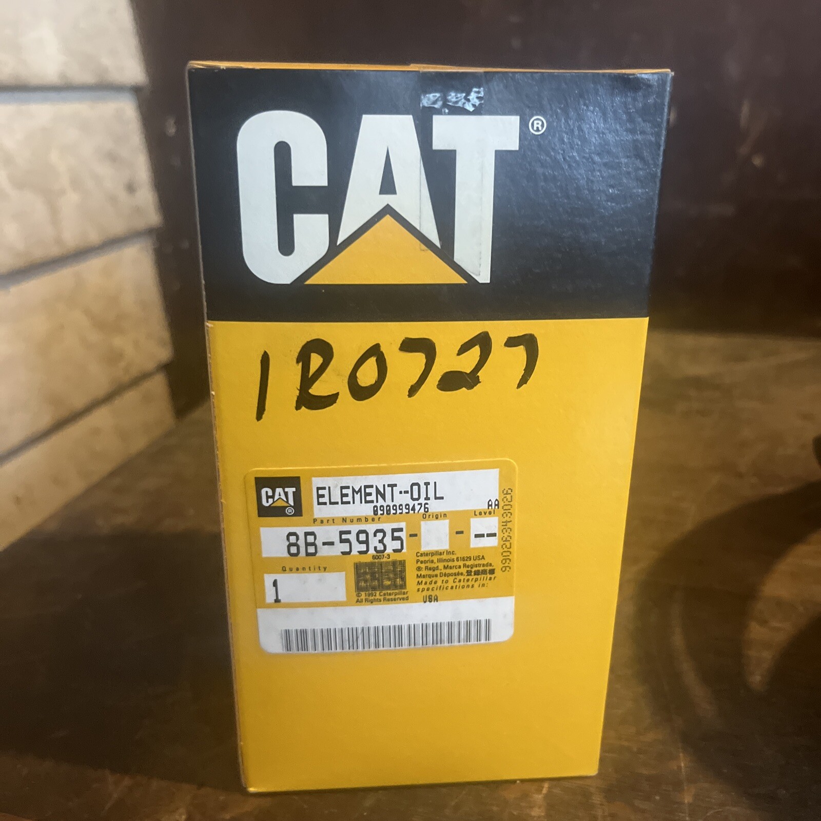 NOS Caterpillar Cat OEM Oil Filter 8B-5935 | eBay