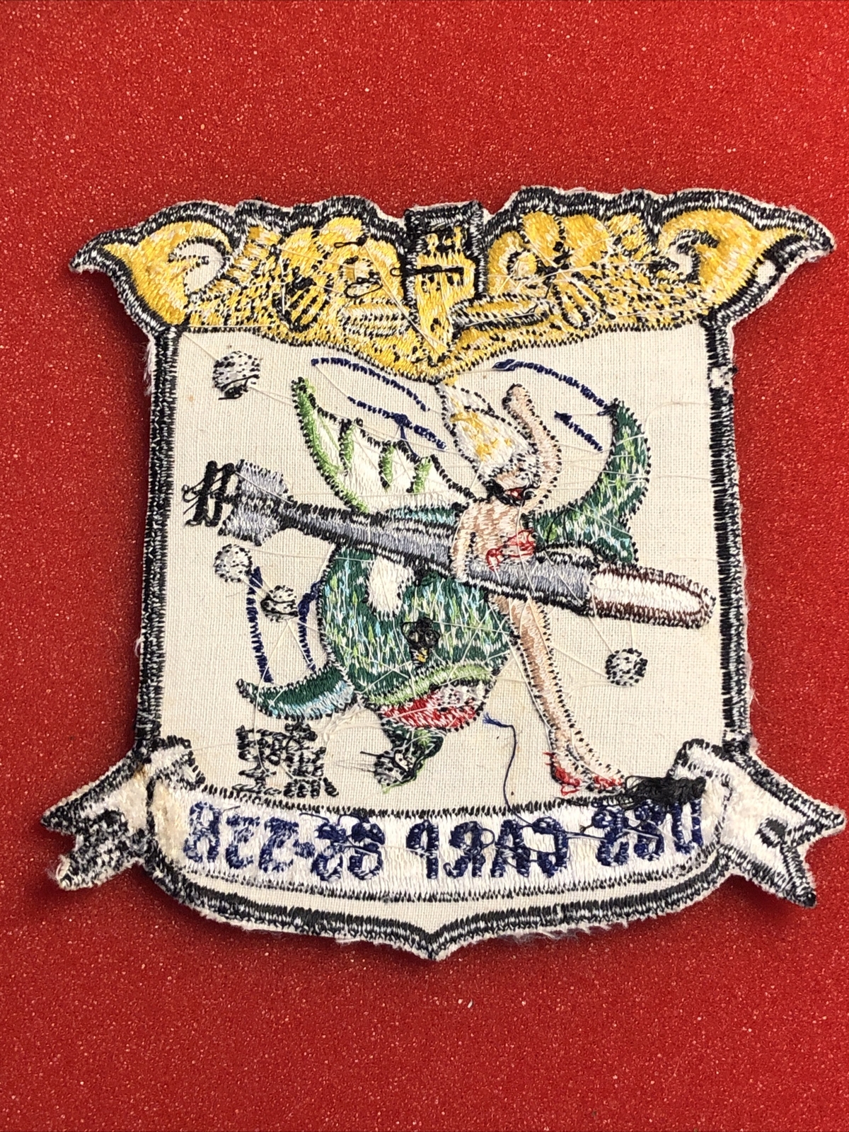 USS Carp SS-338 USN Submarine Patch Original Japanese Made | eBay