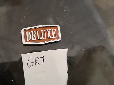 VINTAGE TOYOTA COROLLA FENDER DELUXE EMBLEM K30 35 36 OEM BIN GR7 | eBay