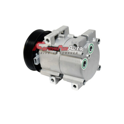 A/C Compressor w/ Clutch 58150 FS10 For 92-97 Ford E-350 F-250 F-350 ...