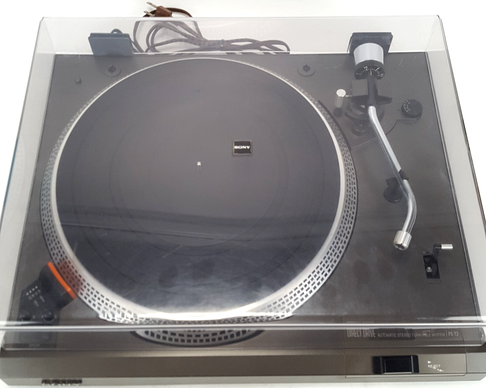 Sony PS-T2 Direct Drive Automatic Stereo Turntable Record Player System ...