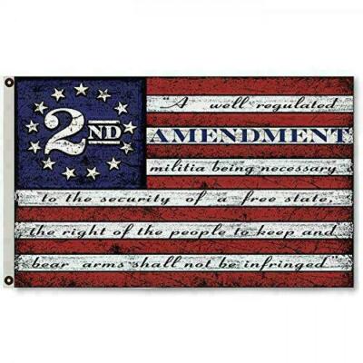 3x5FT 2nd Amendment American USA 13 Star Flag NRA Banner Gun Rights ...