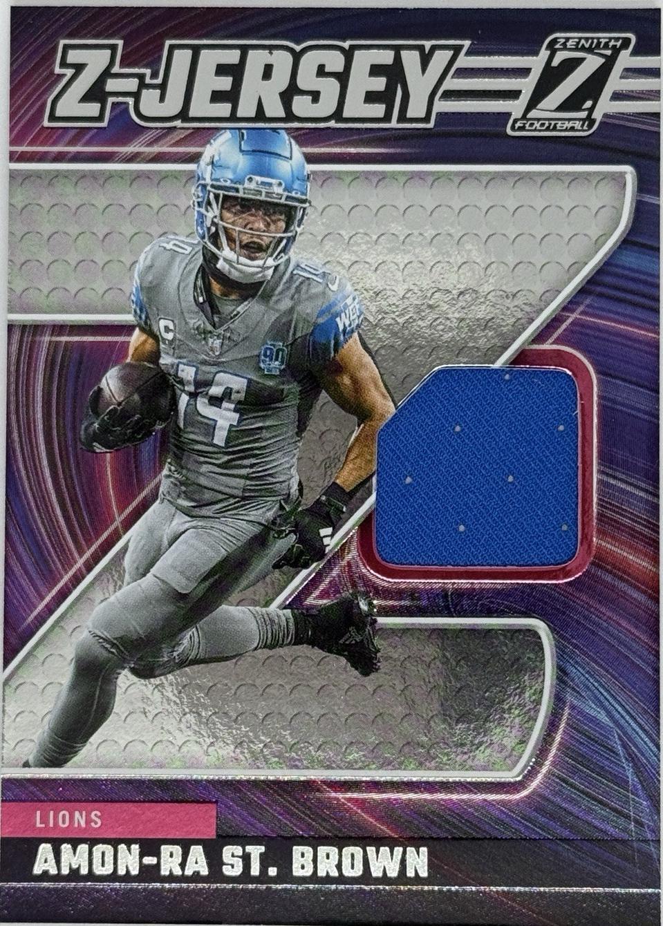 2024 Panini Zenith - Z Jersey Amon-Ra St. Brown #ZJ26 for sale online ...
