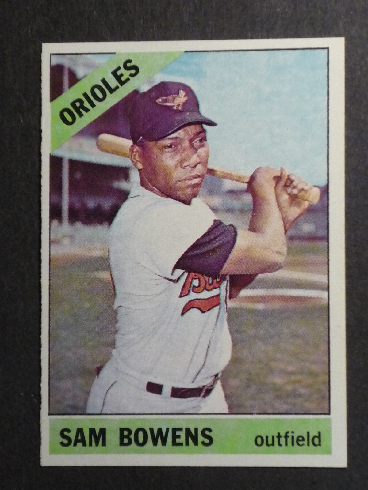 1966 Topps Sam Bowens #412 Orioles NM+ | eBay