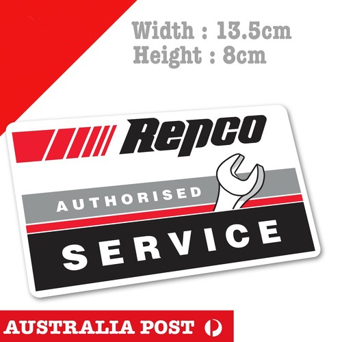 REPCO Service Mechanic Sticker, Garage, Man-Cave, Laptop Sticker | eBay