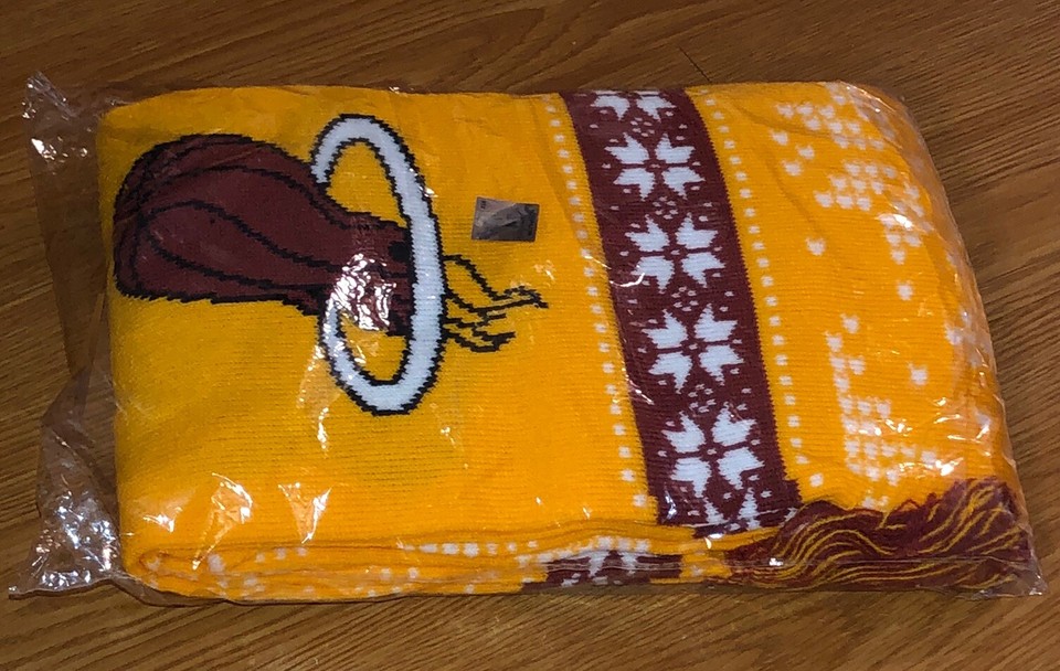 NEW NBA Miami Heat Knit Winter Scarf Sports Crate Adult Basketball ...