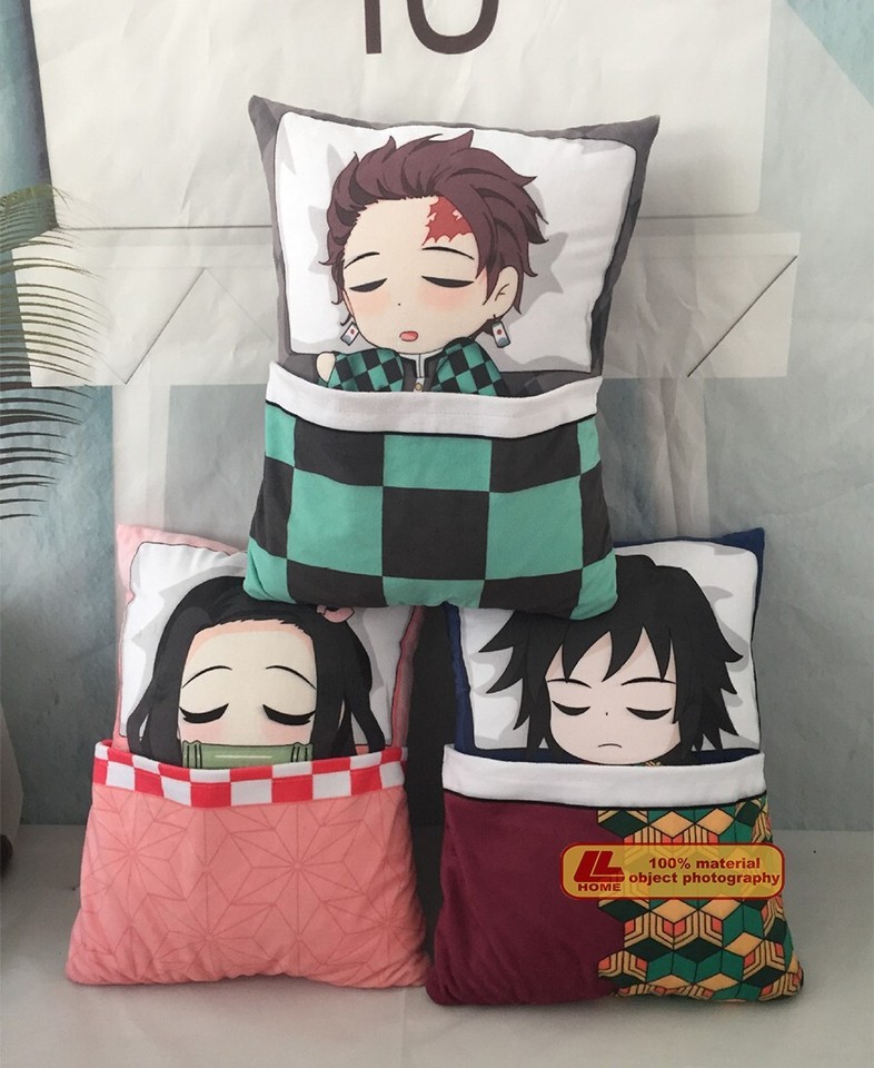 Anime DS Hashibira Inosuke sleep Cute Pillow Cushion Plush Doll Soft ...