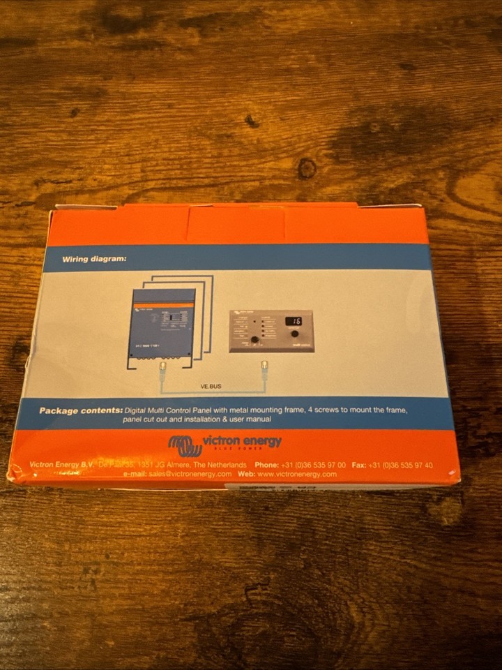 Victron Energy REC020005010 Digital Multi Control 200/200A Remote ...