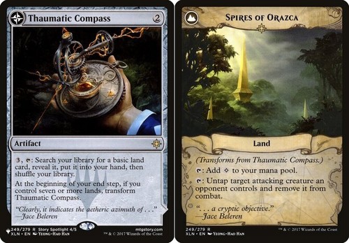 Mint/Near-Mint, English - 1 x MTG Thaumatic Compass - Ixalan Mystery ...