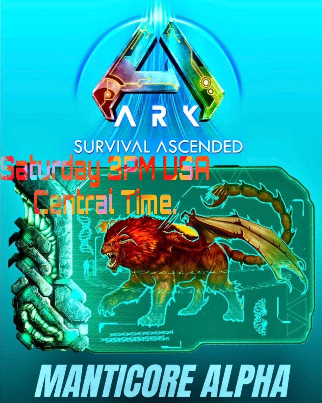 Ark Survival Ascended Pve Ps5 Pc Xbox Alpha Manticore | eBay