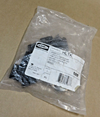 Hubbell HLTK ladder rack t junction corner clamp, steel, black pwdr ...