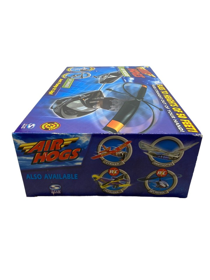 NEW 2003 Air Hogs Air Pressure Sky Commander Helicopter in Original Box ...