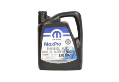 MOPAR Olio Motore SAE 5W30 5 L 68218921Aa | eBay